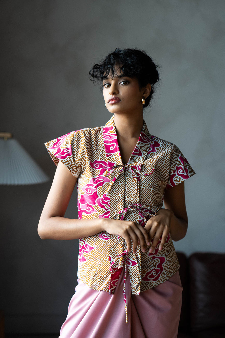 Batik Kebaya Salma | Tumbuh Pink – Studio Gypsied
